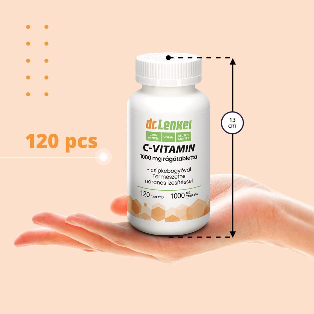 Vitamin C 1000 mg chewable tablet - Dr. Lenkei