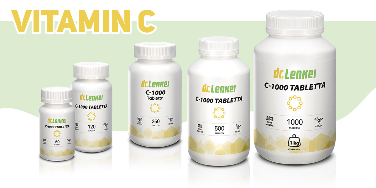 Vitamin C 1000 mg tablet - Dr. Lenkei