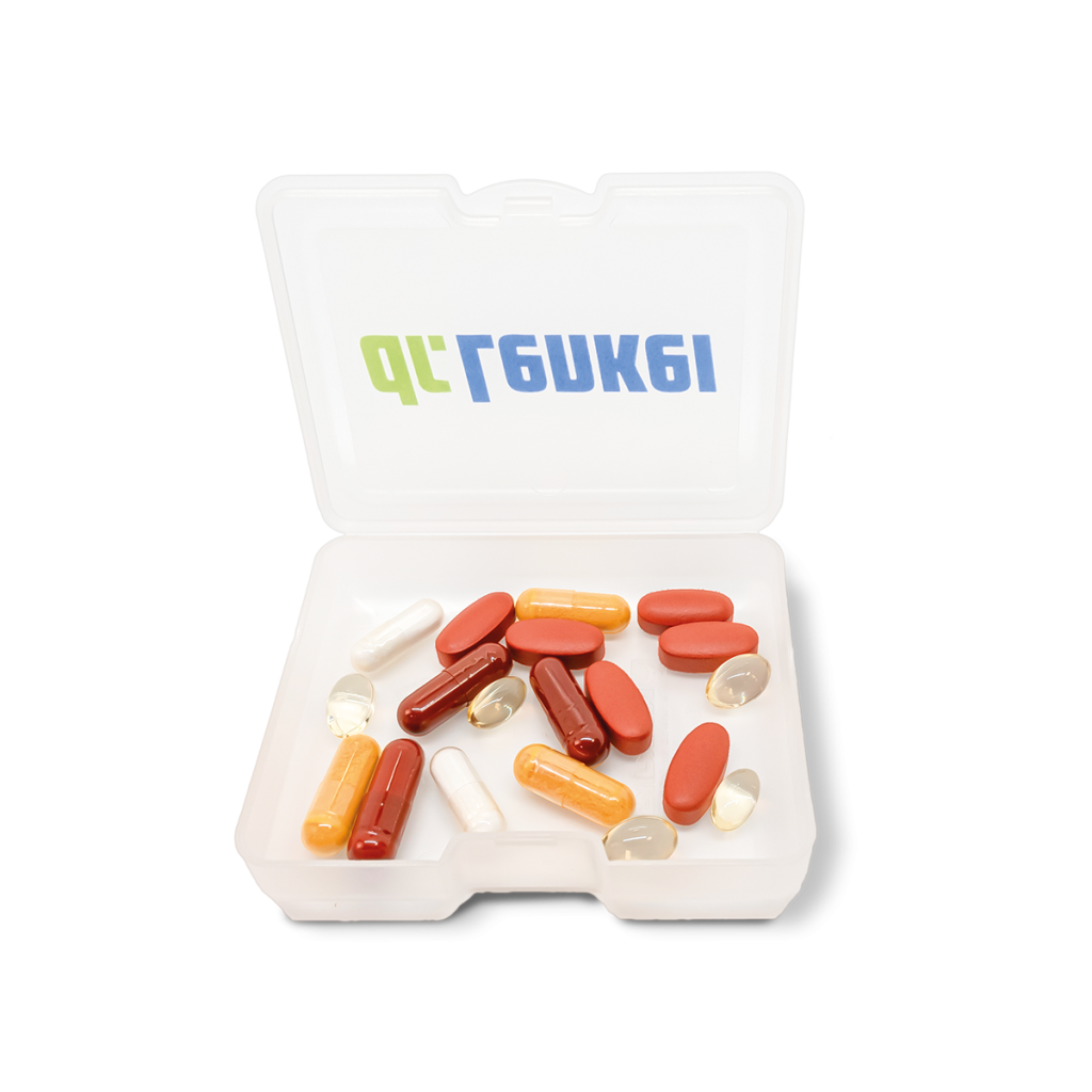 Single Compartment Vitamin Container - Dr. Lenkei