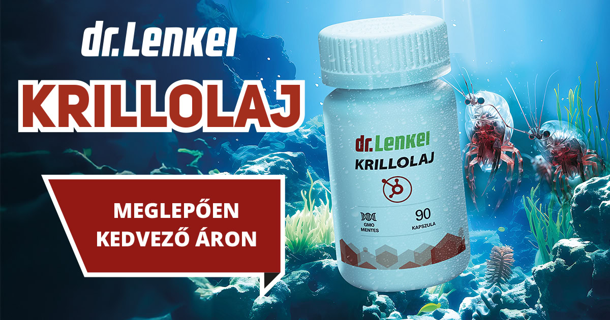 Krill oil capsule - Dr. Lenkei