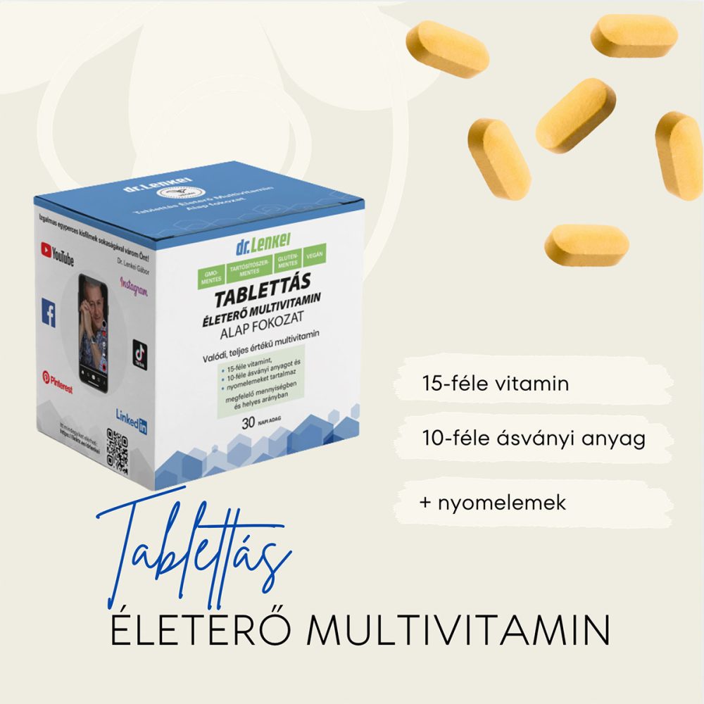 Basic Vitality Multivitamin tablet - Dr. Lenkei